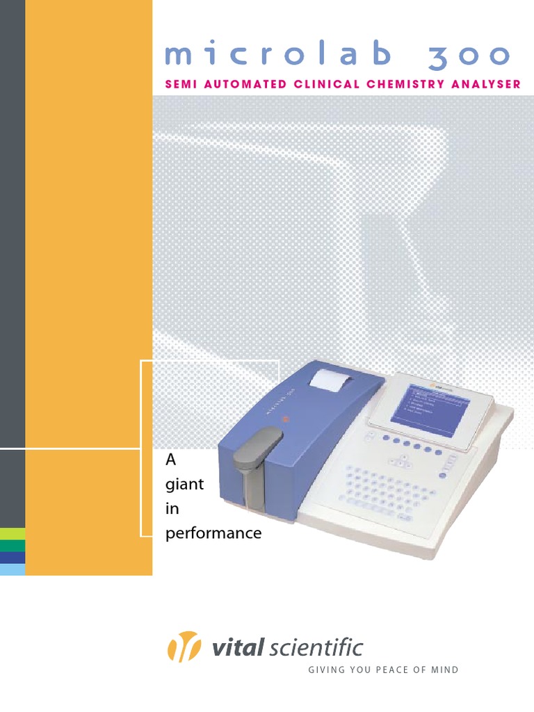 Vital Scientific Microlab 300 Brochure PDF | PDF | Computer Keyboard ...
