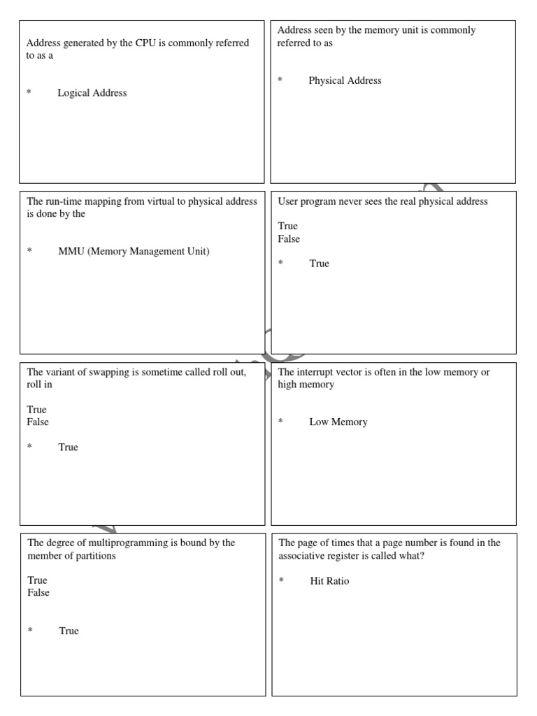 Operating System Mcqs Pdf Scheduling Computing Operating System 