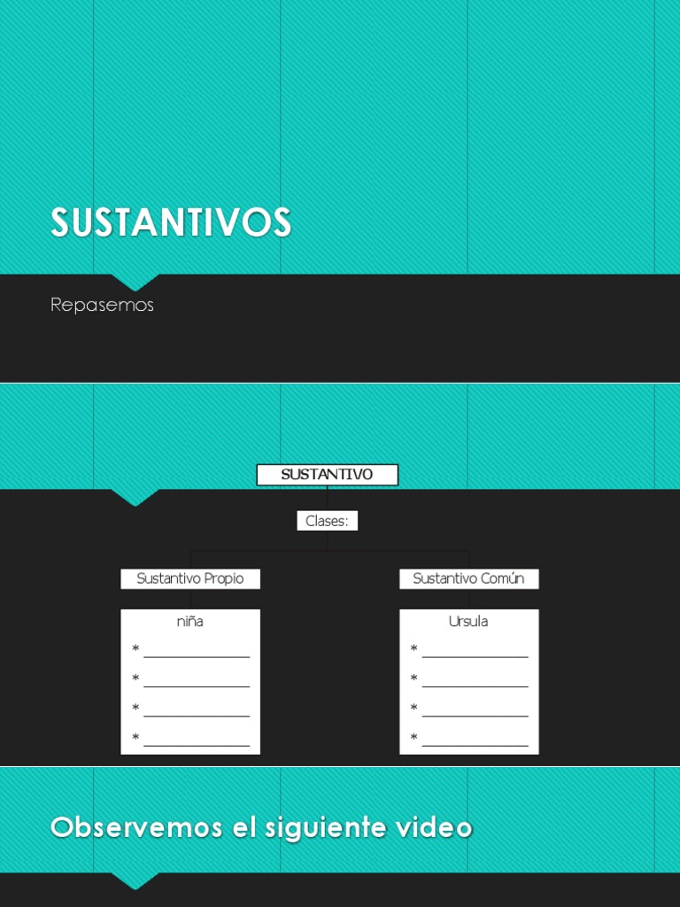 Sustantivos: Individuales y Colectivos | PDF