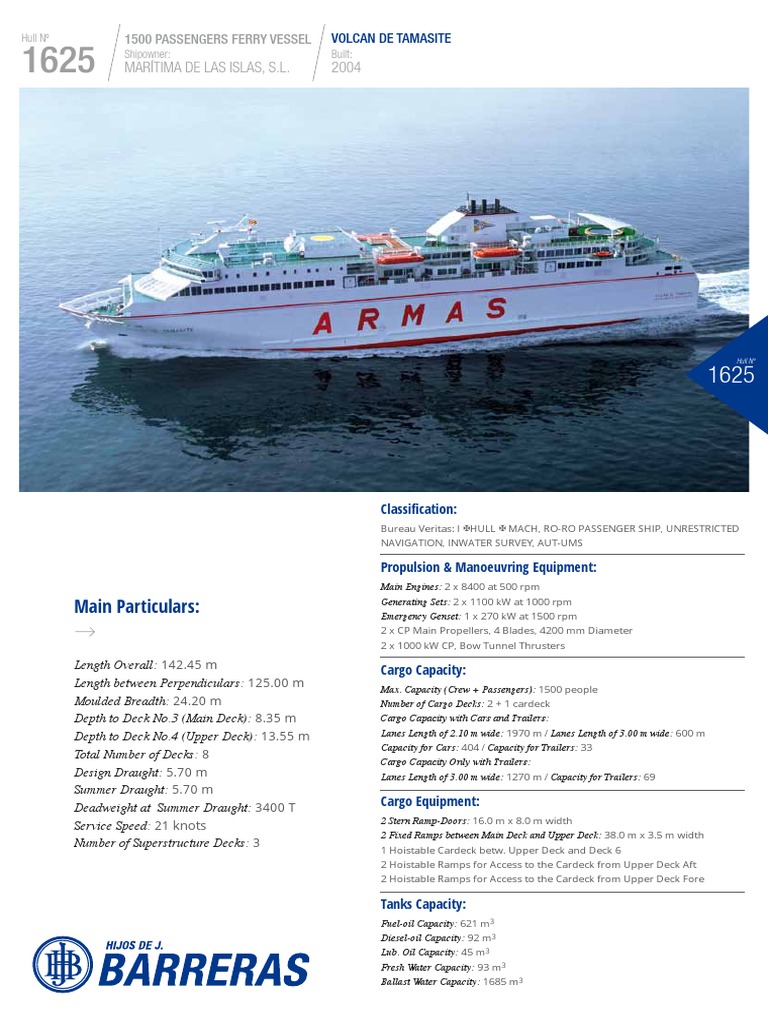 Ferry | PDF | Deck (Ship) | Ships