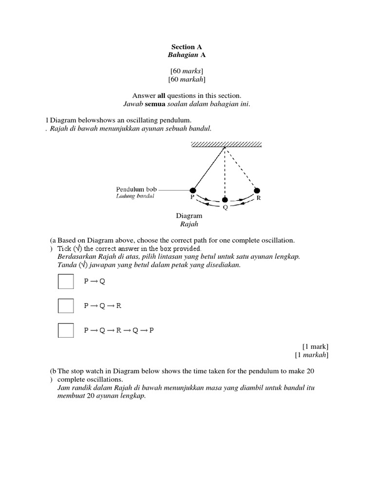 Fizik SPM 2010 Paper 2 + Skema | PDF