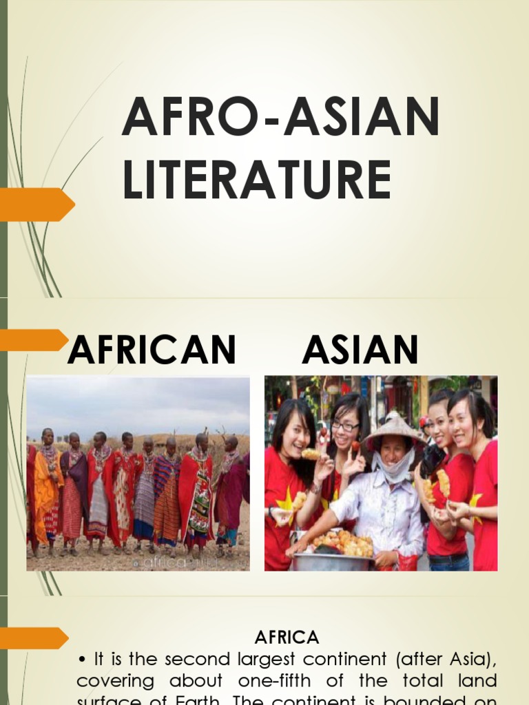Afro Asian Literature | PDF | Anatolia | Africa