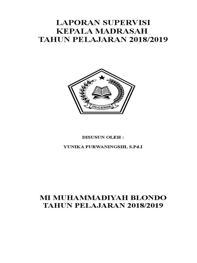Laporan - Supervisi - 2016 2017 | PDF