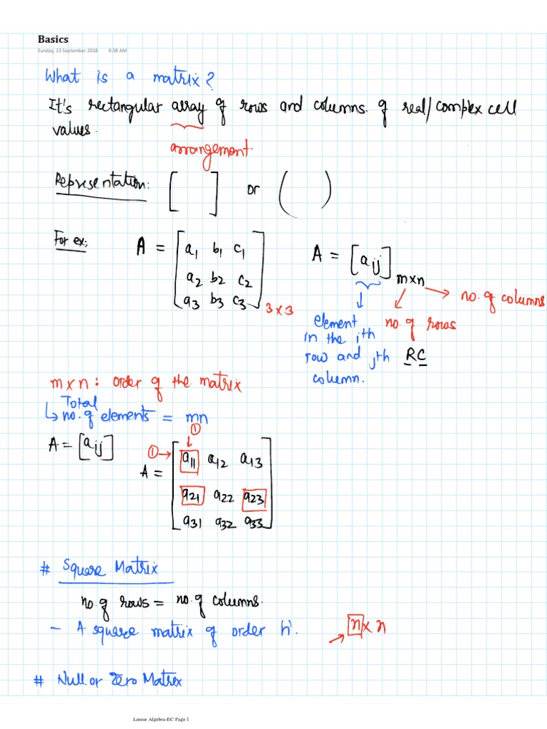 Linear Algebra | PDF