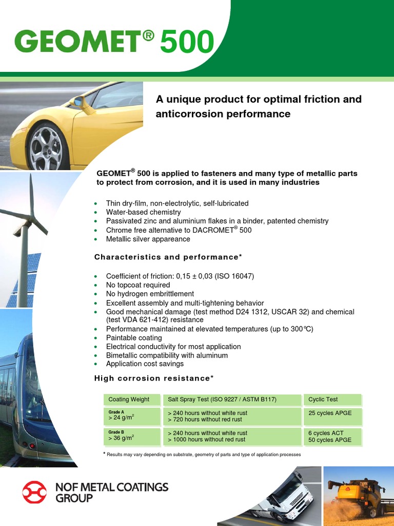 A Unique Product For Optimal Friction and Anticorrosion Performance ...