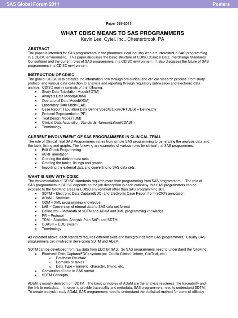 SAS Programming | PDF | Sas (Software) | Data Management