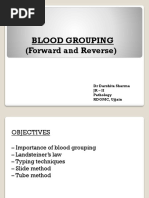 Blood Grouping Method | PDF | Blood Type | Serology