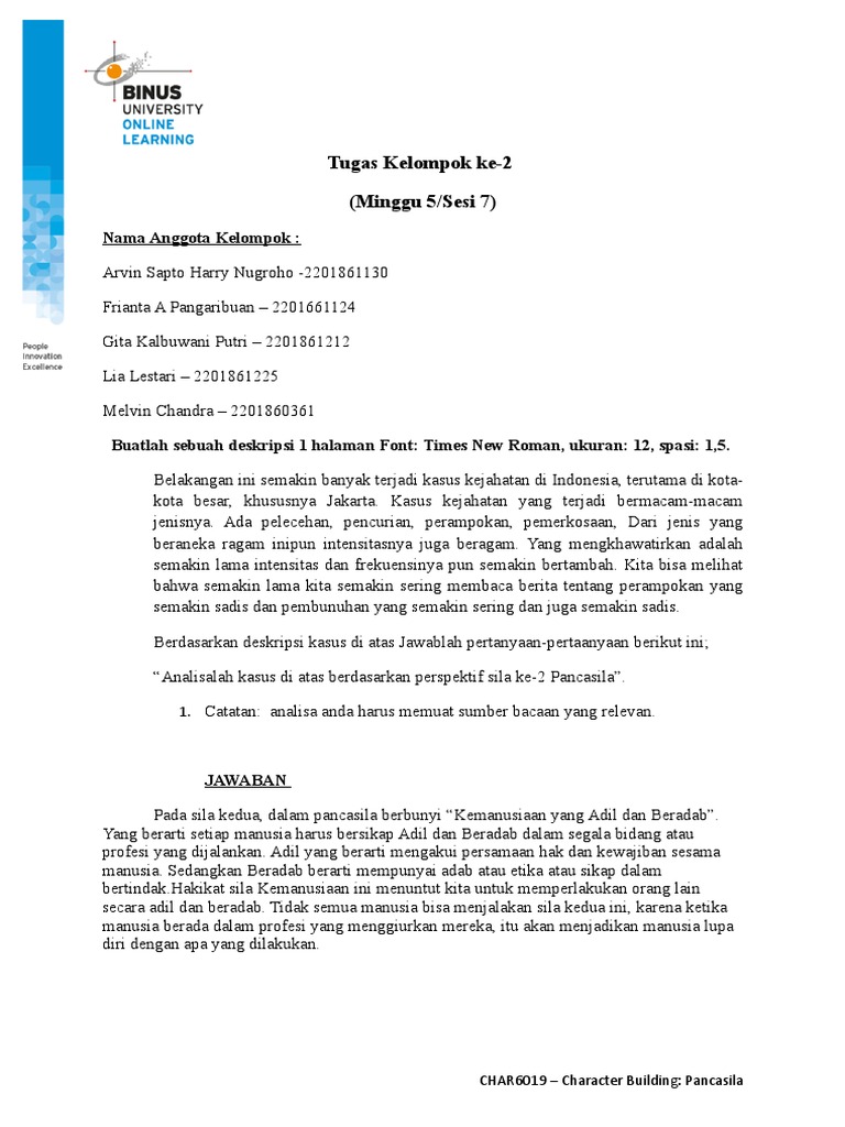 TK2 Pancasila | PDF
