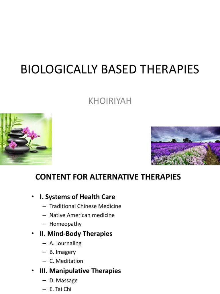 Biologically Based Therapies | PDF | Antioxidant | Vitamin C