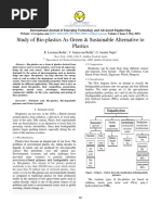 BIOPOL | PDF | Plastic | Polymer Chemistry