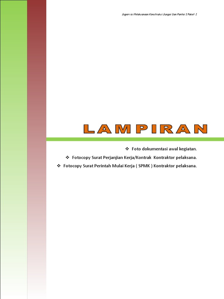 Pembatas Lampiran | PDF