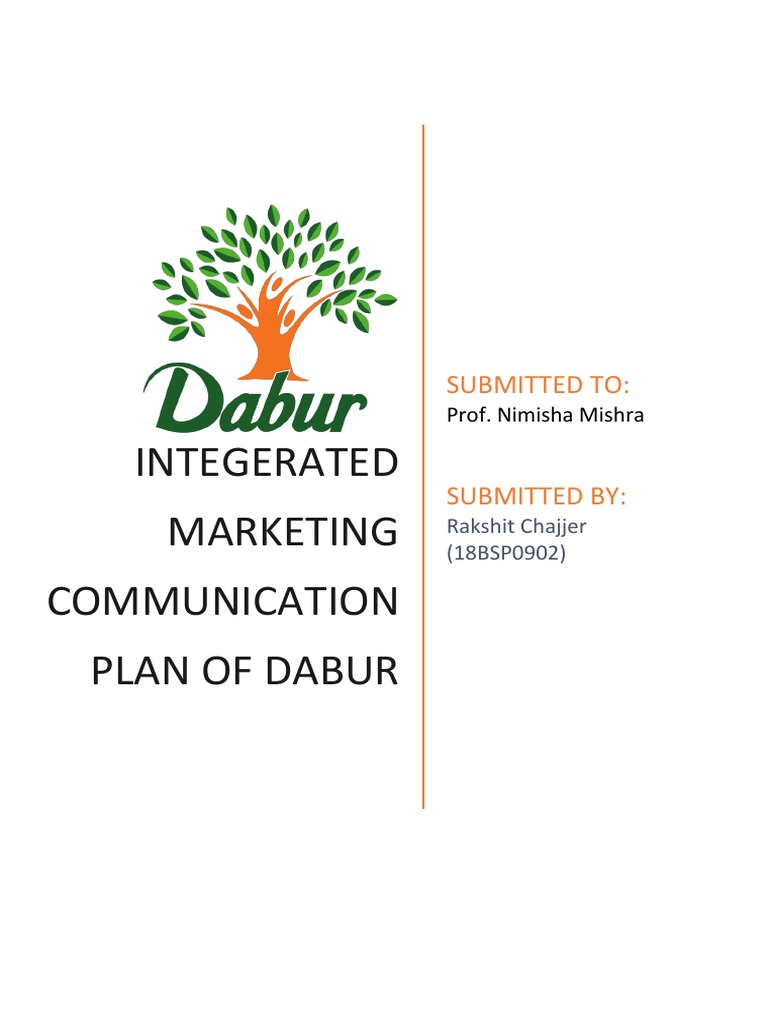 DABUR | PDF | Market Segmentation | Consumer Behaviour