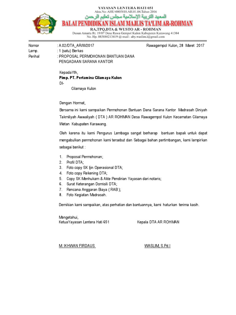 PROPOSAL - Pertamina 2 | PDF