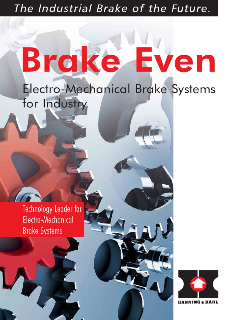 Brake Even: Electro-Mechanical Brake Systems For Industry | PDF | Brake ...