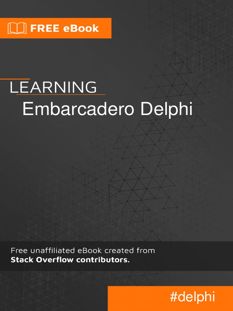 Embarcadero Delphi | PDF | Class (Computer Programming) | Computer Engineering