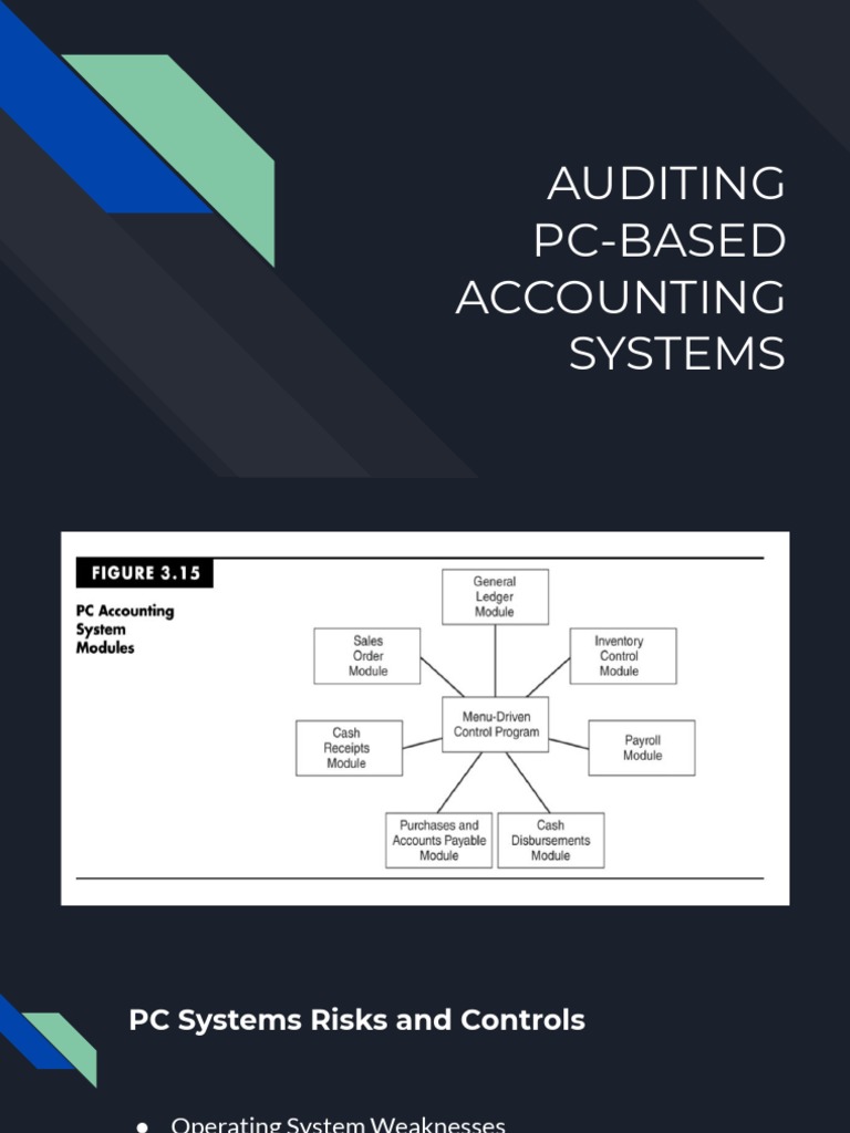 Auditing Pc-Based Accounting Systems | PDF