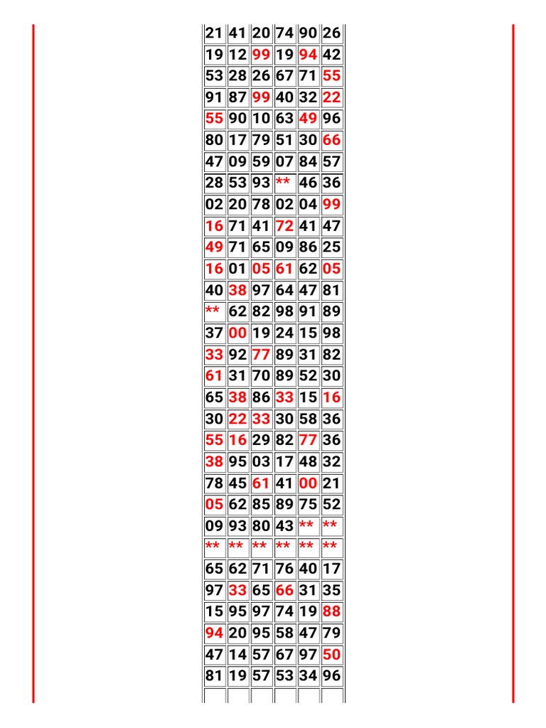 Kalyan Matka Chart Record 2023 | PDF | Échecs | Jeux et activités