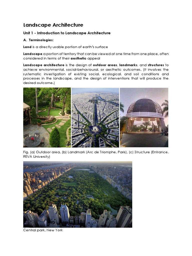 Intro to Landscape Architecture | PDF | Renaissance | Landscape