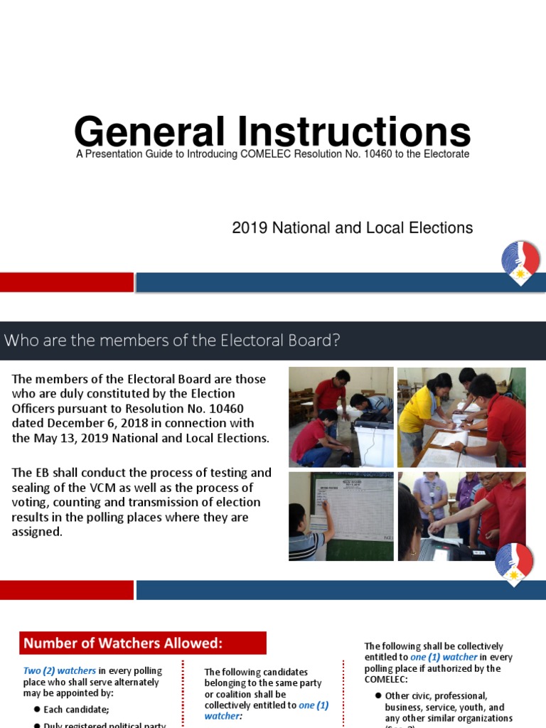 Election Watcher Guidelines | PDF | Polling Place | Voting