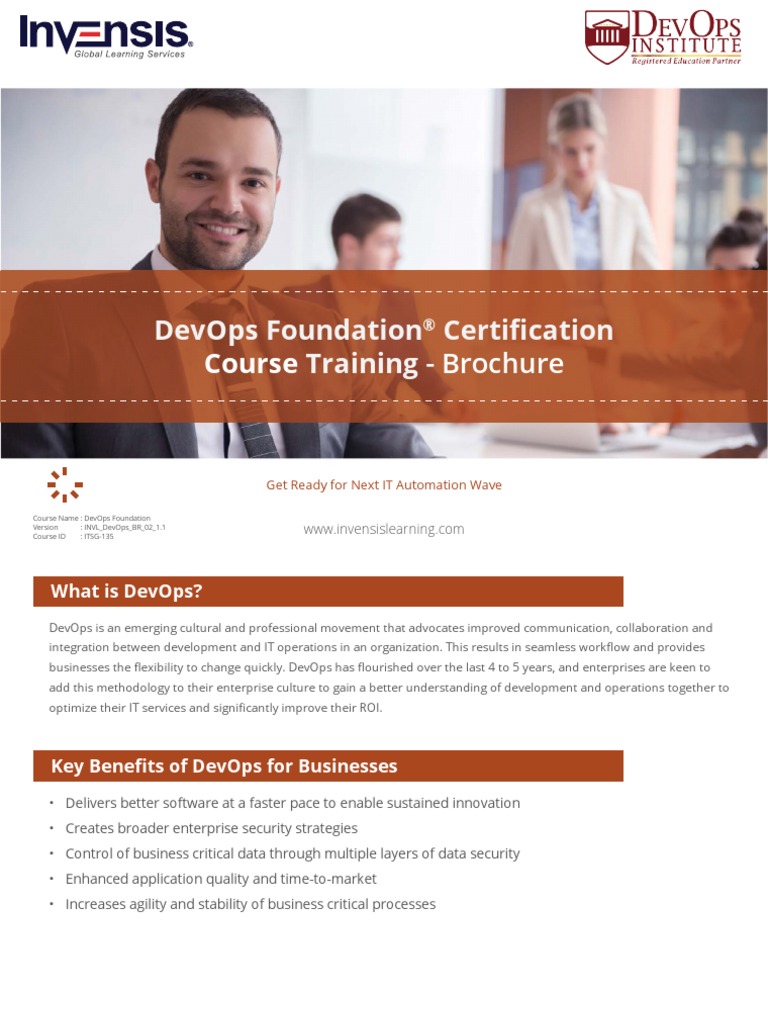 Devops Pdf Professional Certification Information Technology