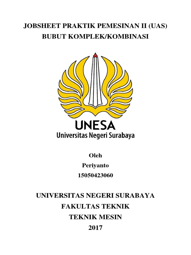 Jobsheet Bubut Komplek Pdf