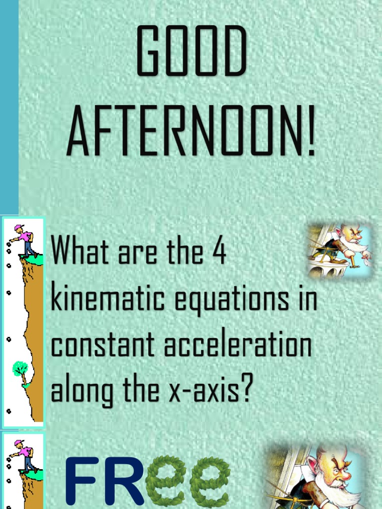 Free Fall Demo | PDF | Gravity | Acceleration