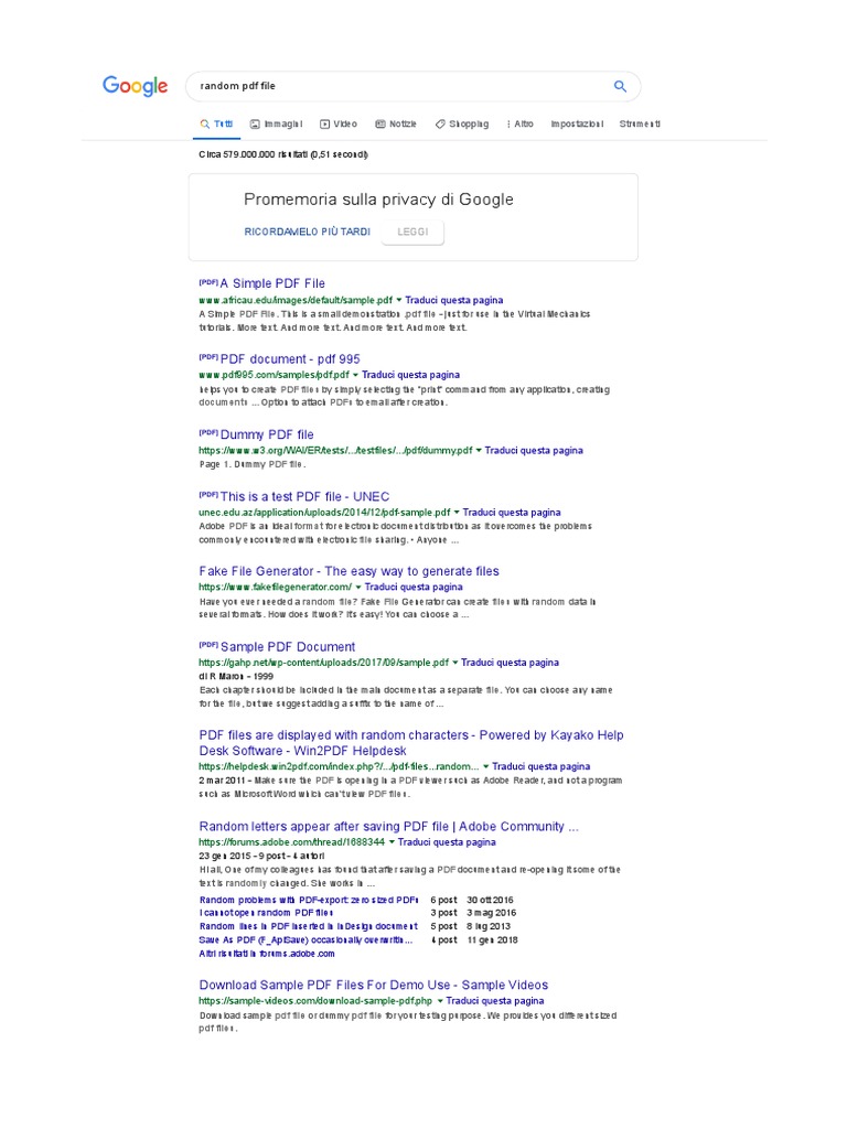 A random pdf file google | Computing | Computers