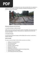 Method Statement For Earthworks | PDF | Excavation (Archaeology) | Road