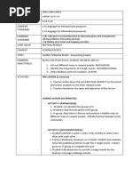 Civic Education in English Example Lesson Plan | PDF | Teachers ...