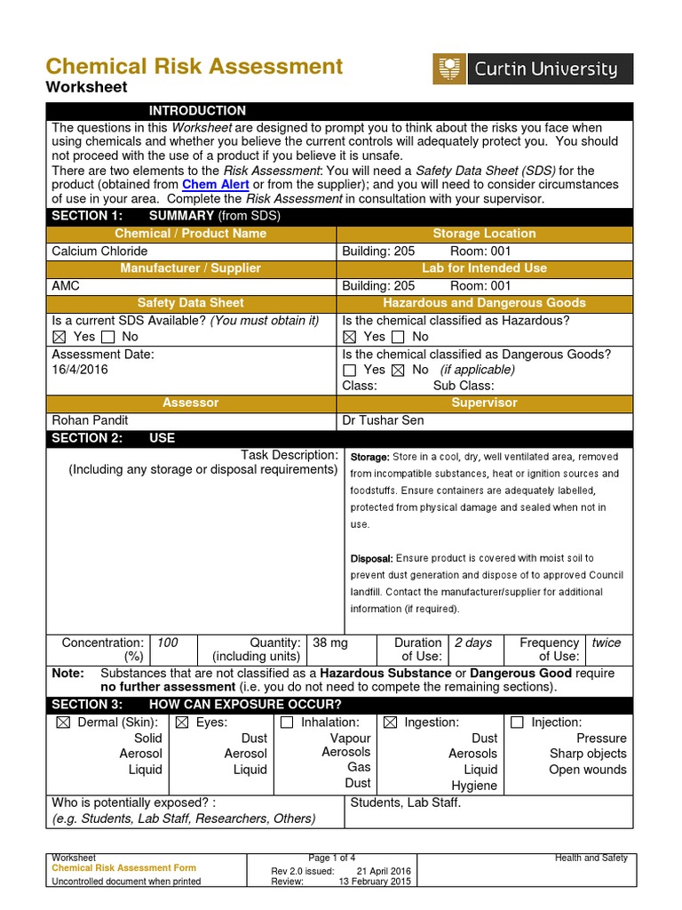 CRA All PDF | PDF | Risk | Toxicity