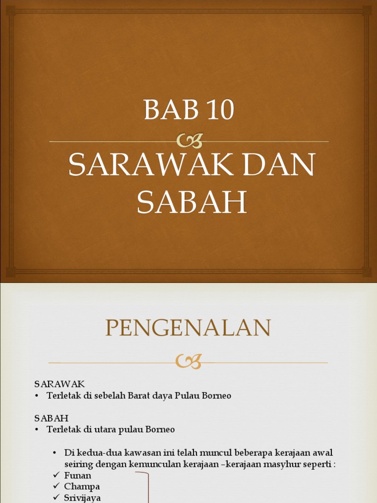 10.1 Sarawak Dan Sabah Dalam Alam Melayu | PDF