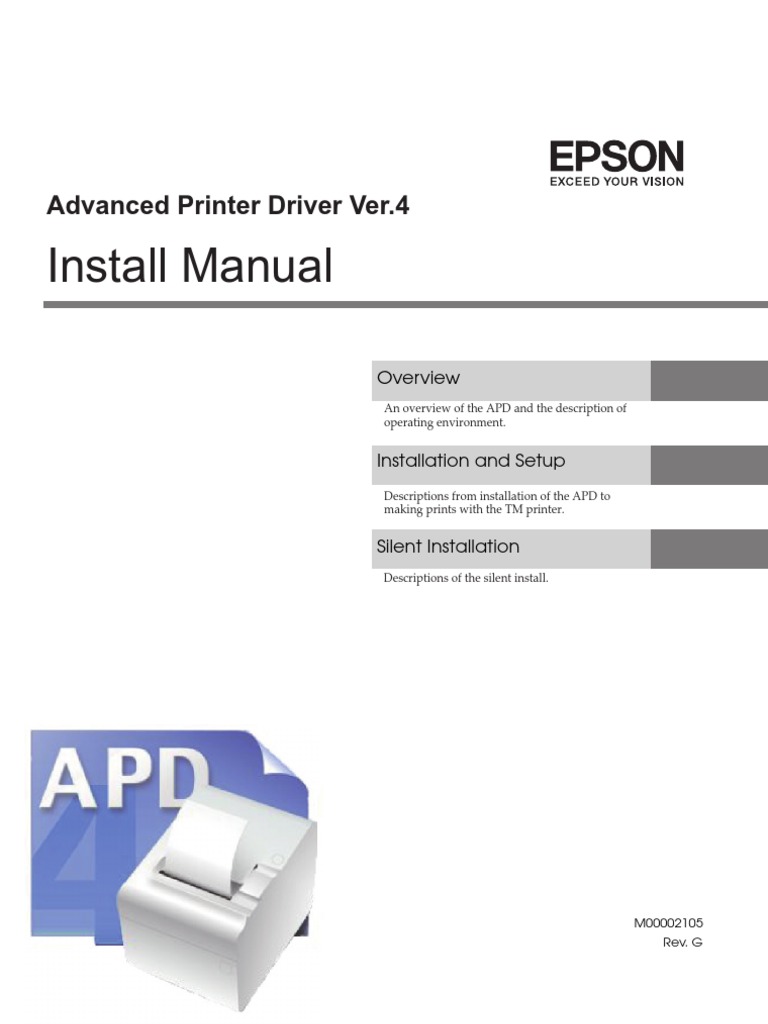 APD4 Install E RevG | PDF | Device Driver | Microsoft Windows