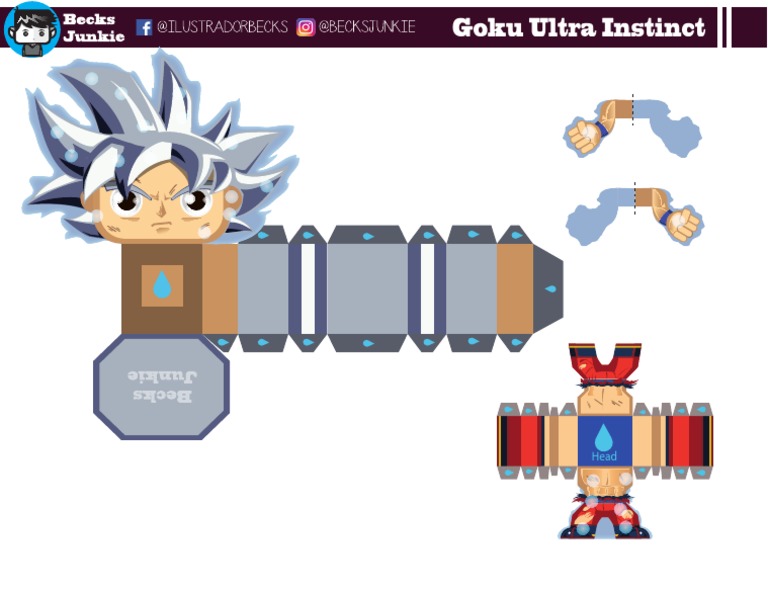 Dbz Papercraft