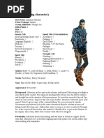 Judge Dredd Character Sheet | PDF | Projectiles | Firearms