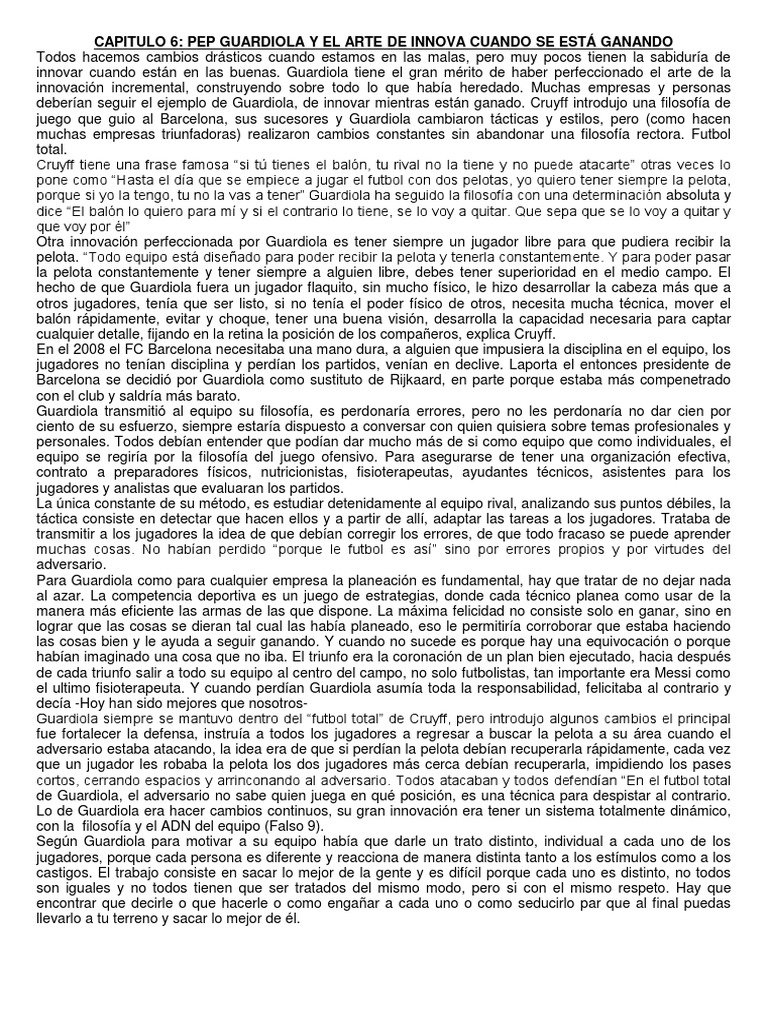 Resumen Crear o Morir Cap 6-10 | PDF | Innovación | America latina