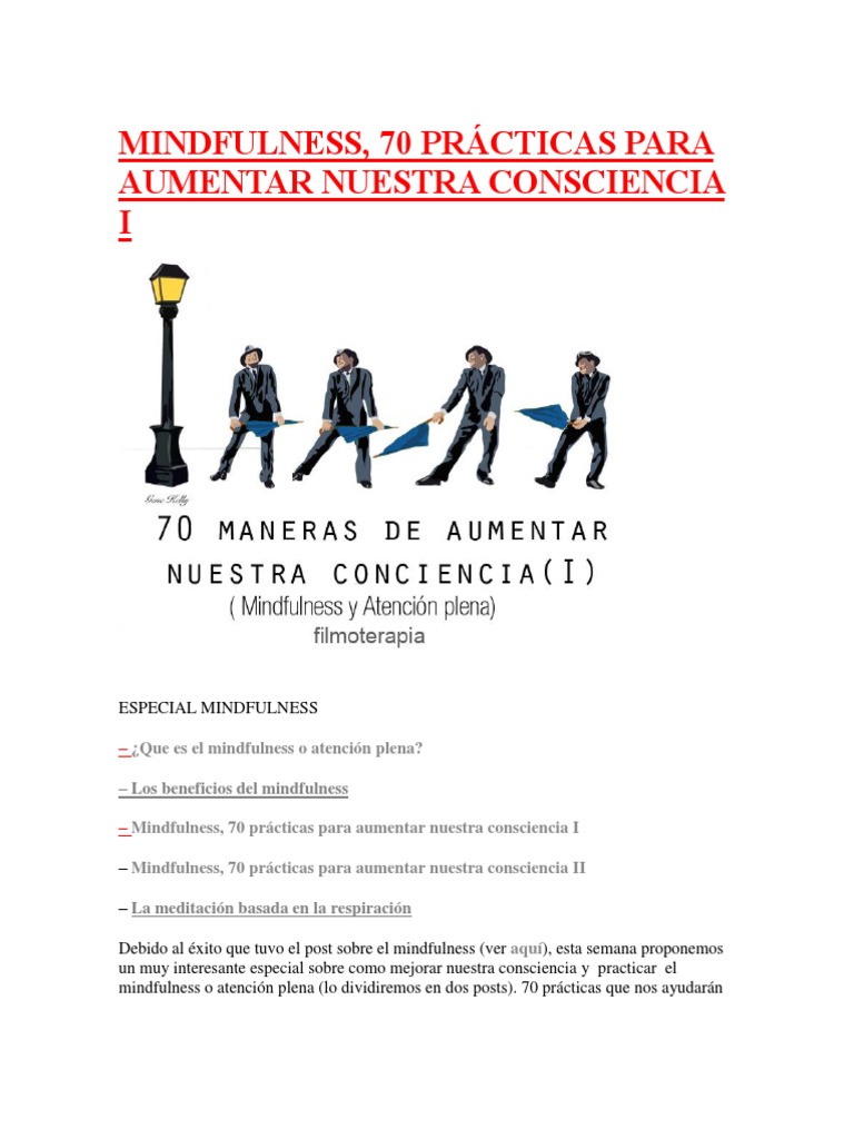 Mindfulness | PDF | Gratitud | Felicidad