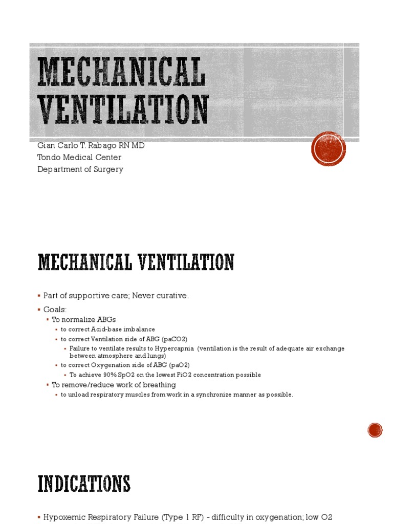 Gian Carlo T. Rabago RN MD Tondo Medical Center Department of Surgery ...