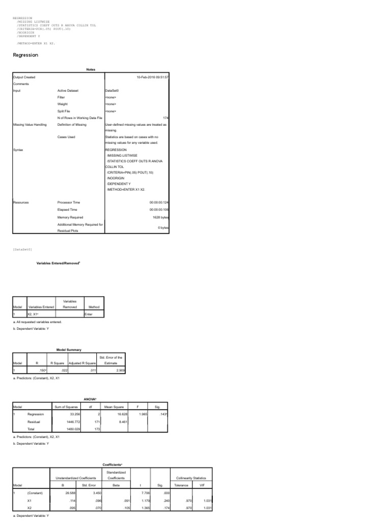 Analisis Path | PDF | Multicollinearity | Errors And Residuals