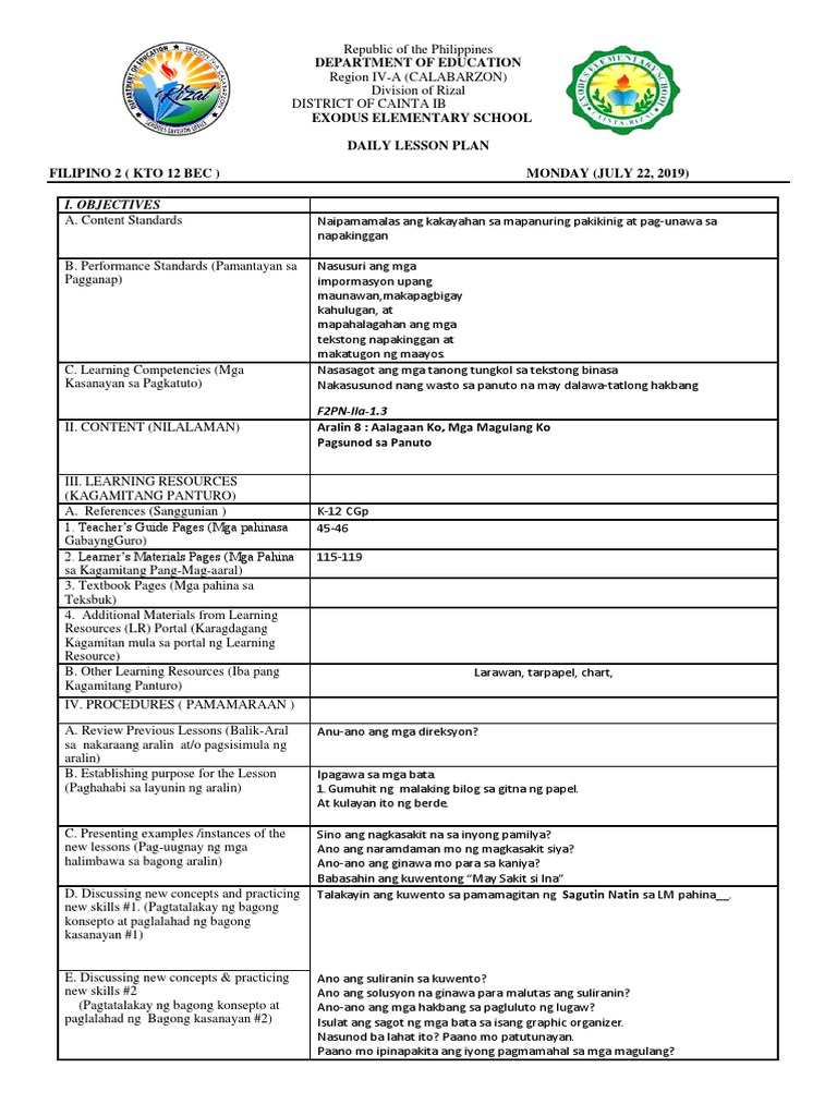 Filipino Week 8 | PDF