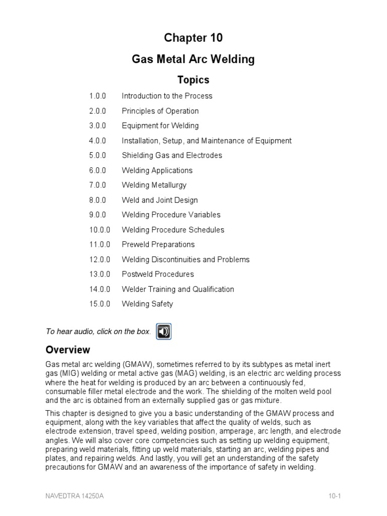 Gmaw PDF | PDF | Welding | Construction