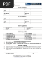 Cdec Registration Form | PDF | Fee | Customs
