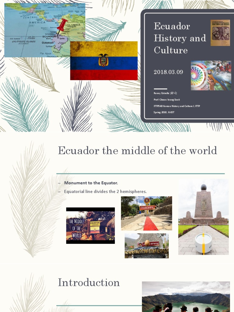Ecuador History and Culture | PDF | Ecuador | Peru