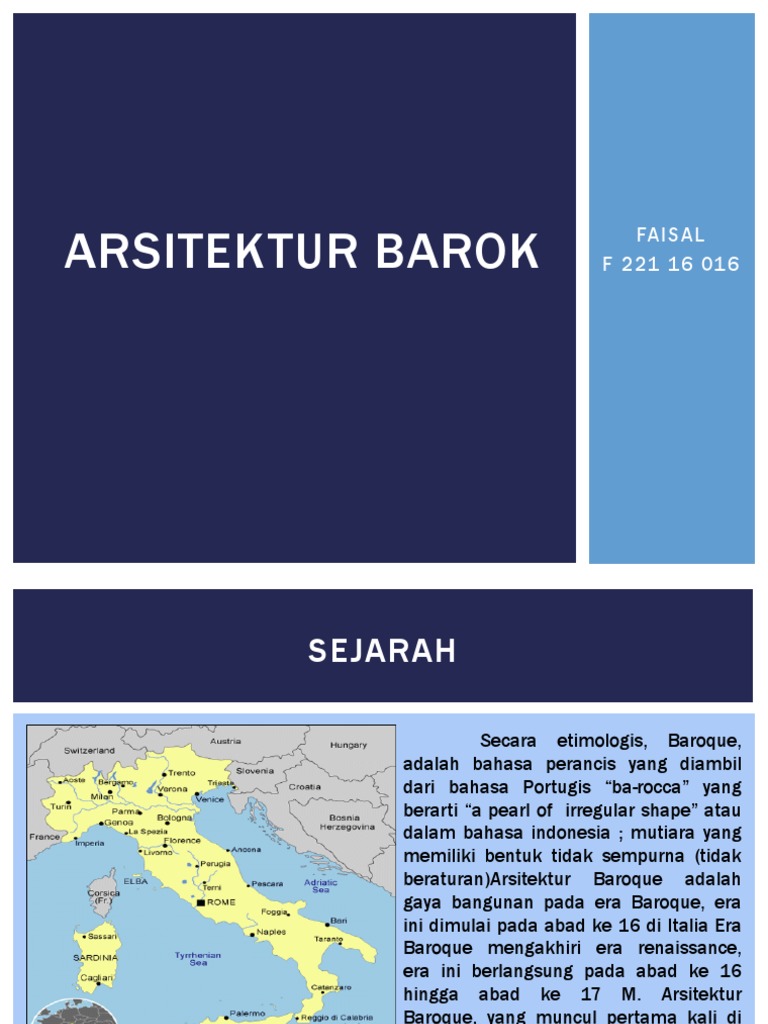 Arsitektur Barok | PDF