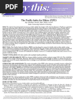 Rockwood Clinical Frailty Scale | PDF | Science & Mathematics