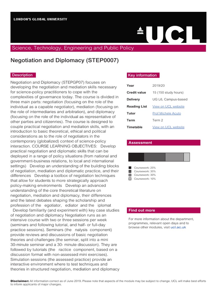 Module PDF | PDF | Mediation | Negotiation