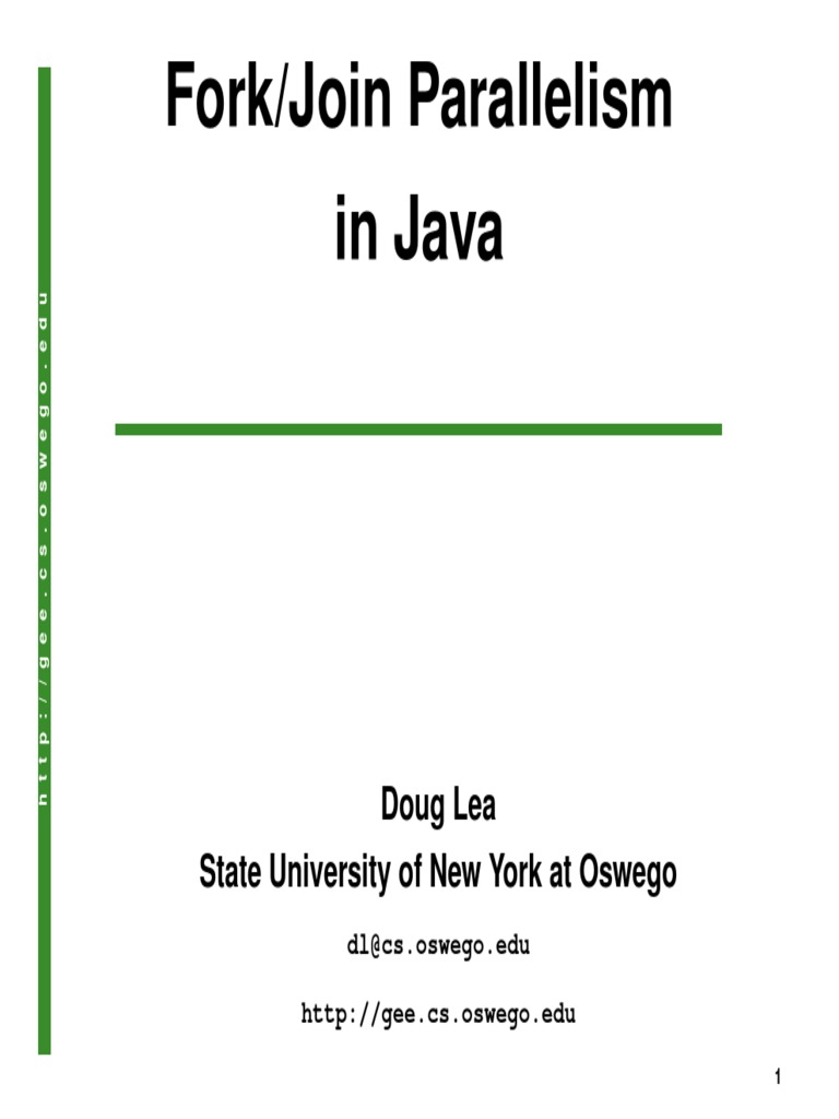 Fork Join Parallelism | PDF | Scheduling (Computing) | Applied Mathematics