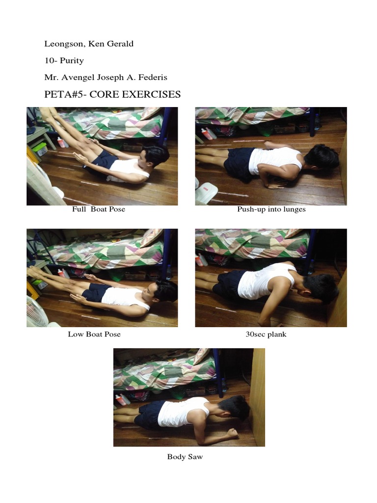 Core Exercises Guide: PETA#5 | PDF | Language Arts & Discipline