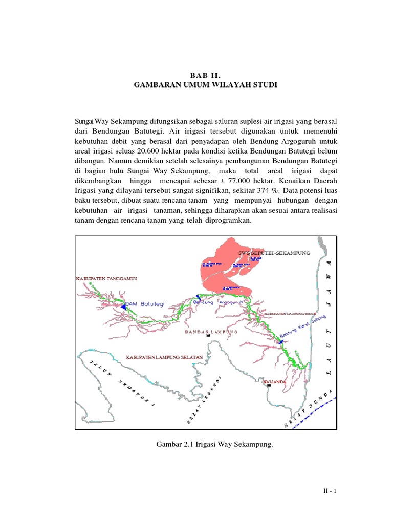 Bab 2. Gambaran Umum Wilayah Studi | PDF