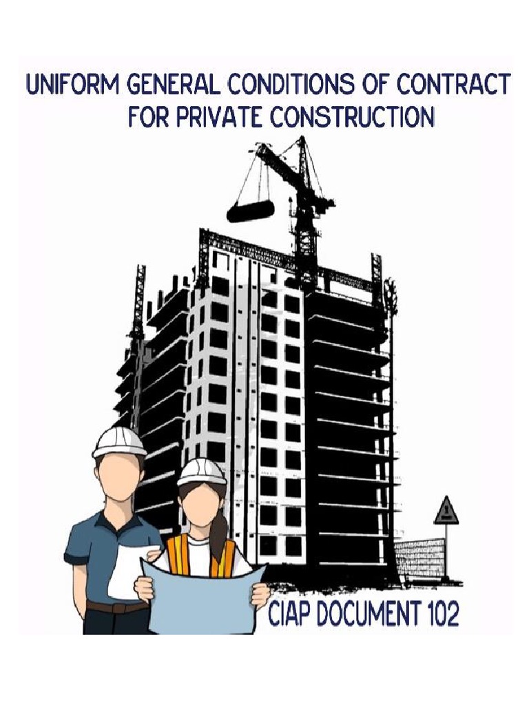 CIAP Document 102 PDF | PDF | General Contractor | Specification (Technical Standard)