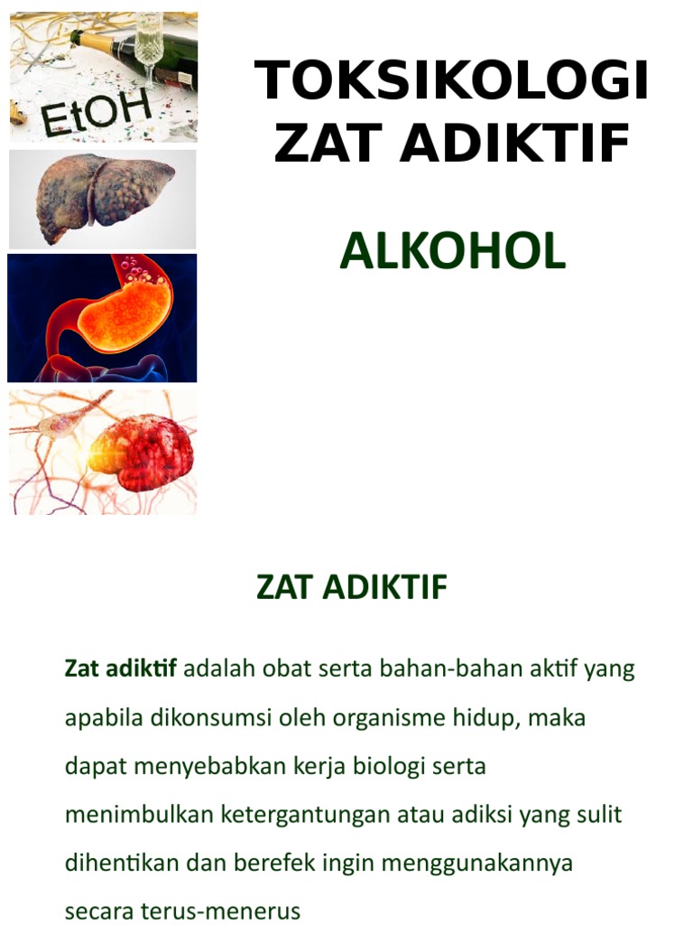Zat Aditif (Alkohol) | PDF | Sains & Matematika